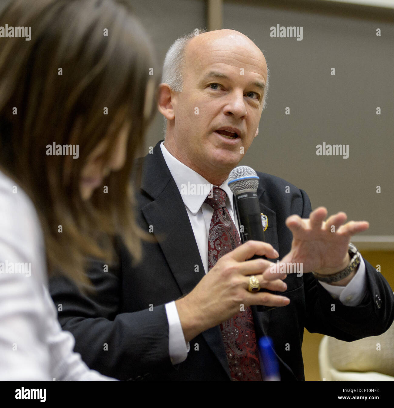 This image shows NASA astronaut Jeff Williams at the Gagarin Cosmonaut ...