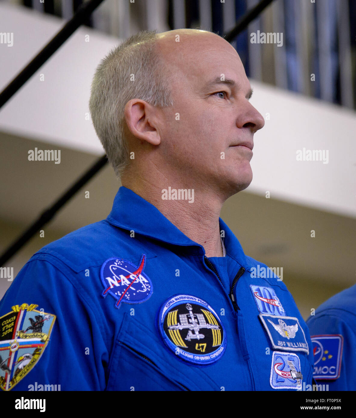 NASA astronaut Jeff Williams prepared for Soyuz qualification exams ...