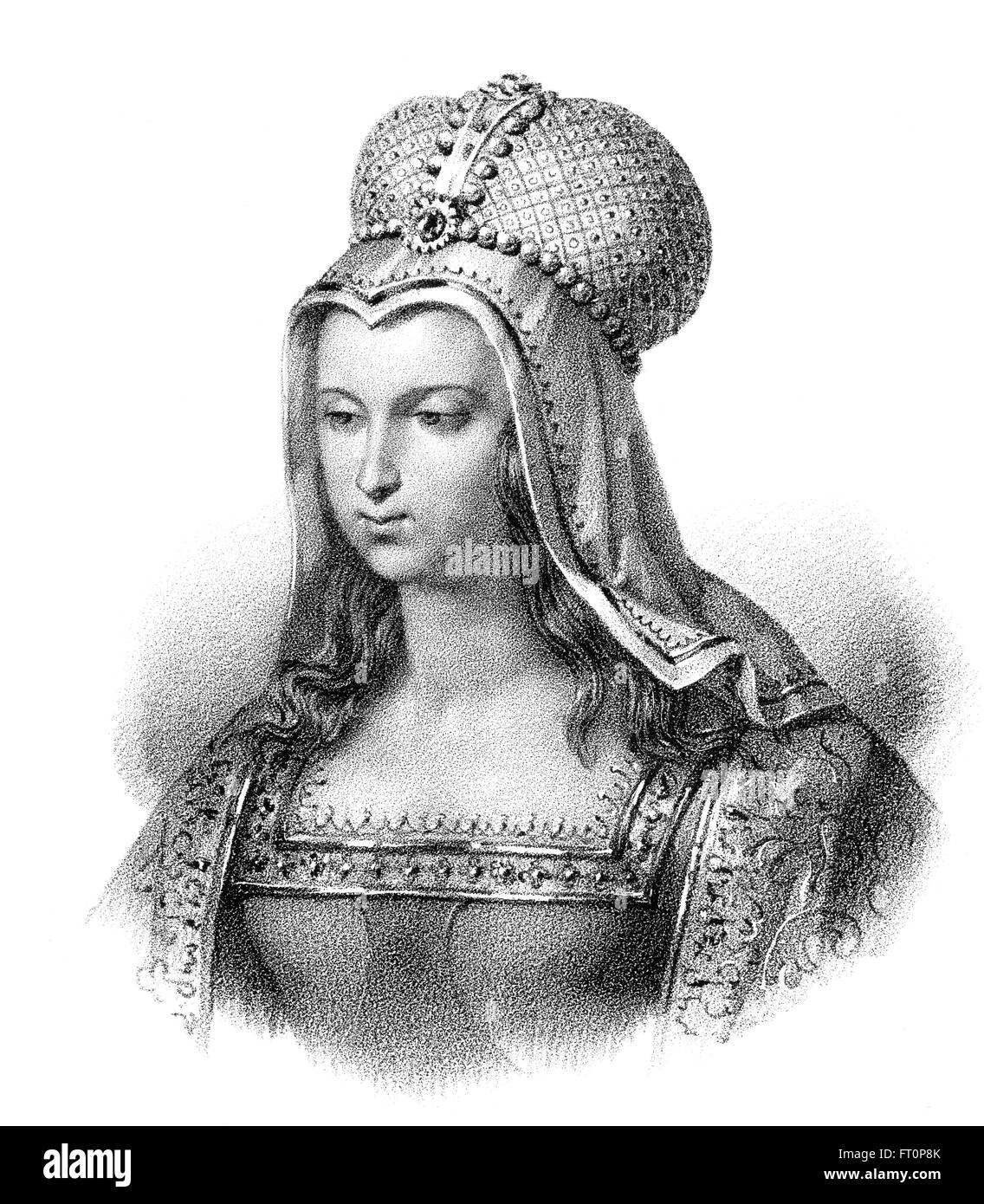 Legendary early king of the franks Black and White Stock Photos ...