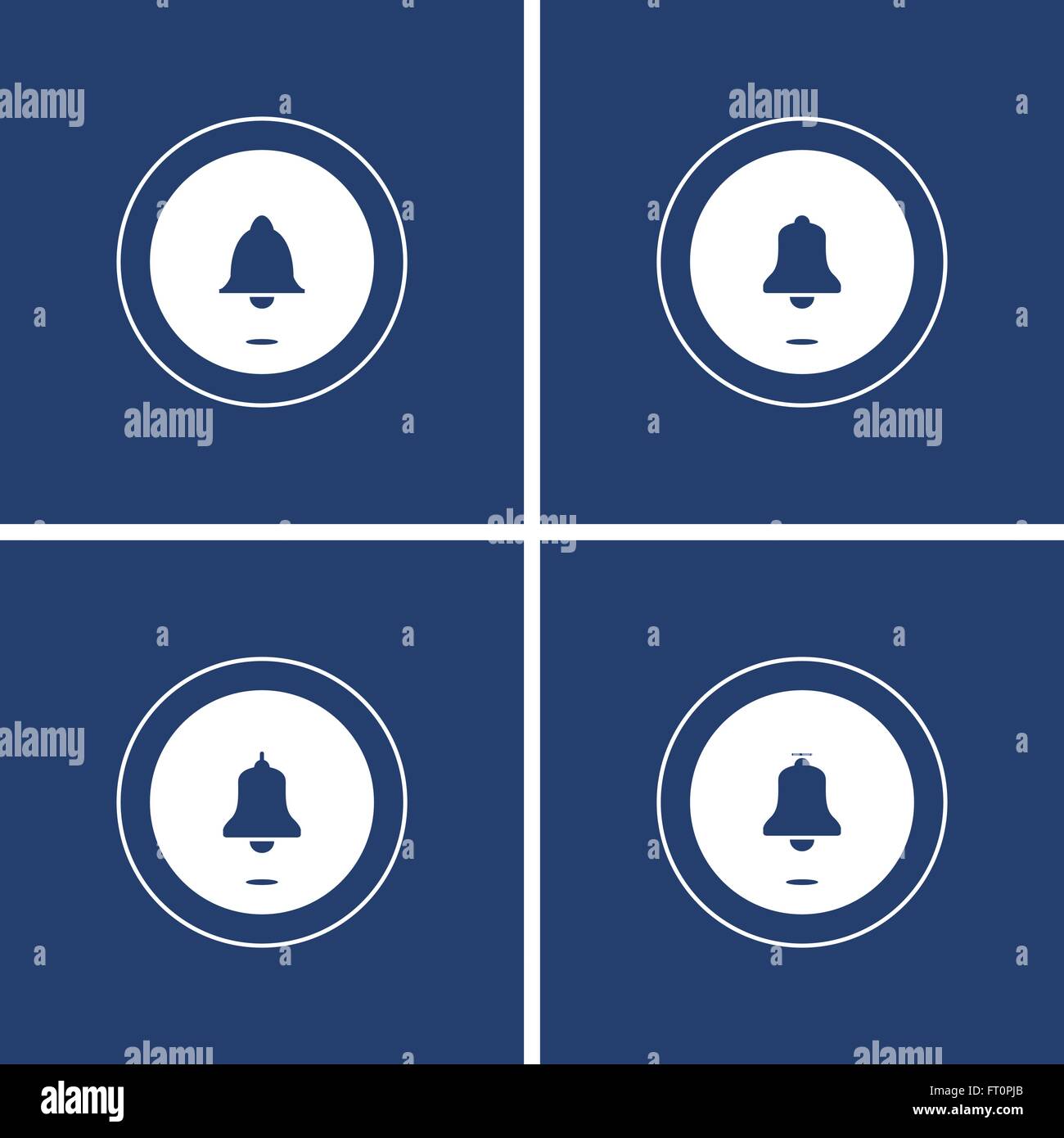 Notifications vector vectors hi-res stock photography and images - Alamy
