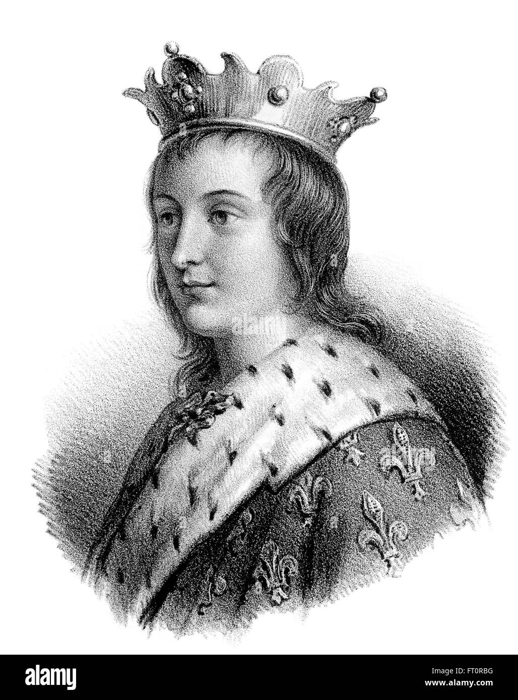 Chilperic II, c. 672-721, king of Neustria and sole king of the Franks ...