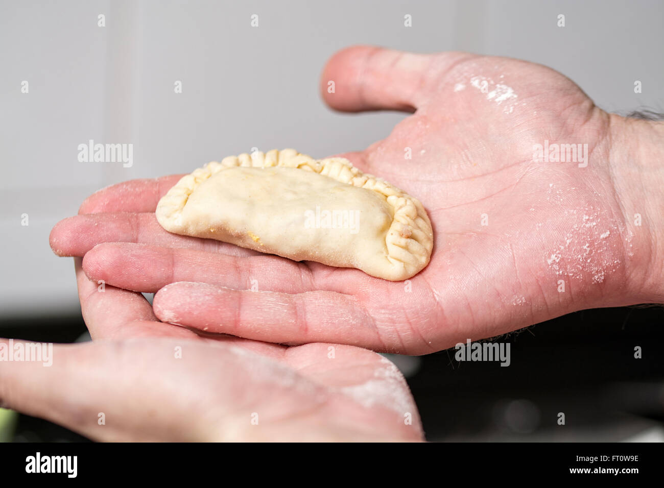 making pastry in home ambient Stock Photo - Alamy