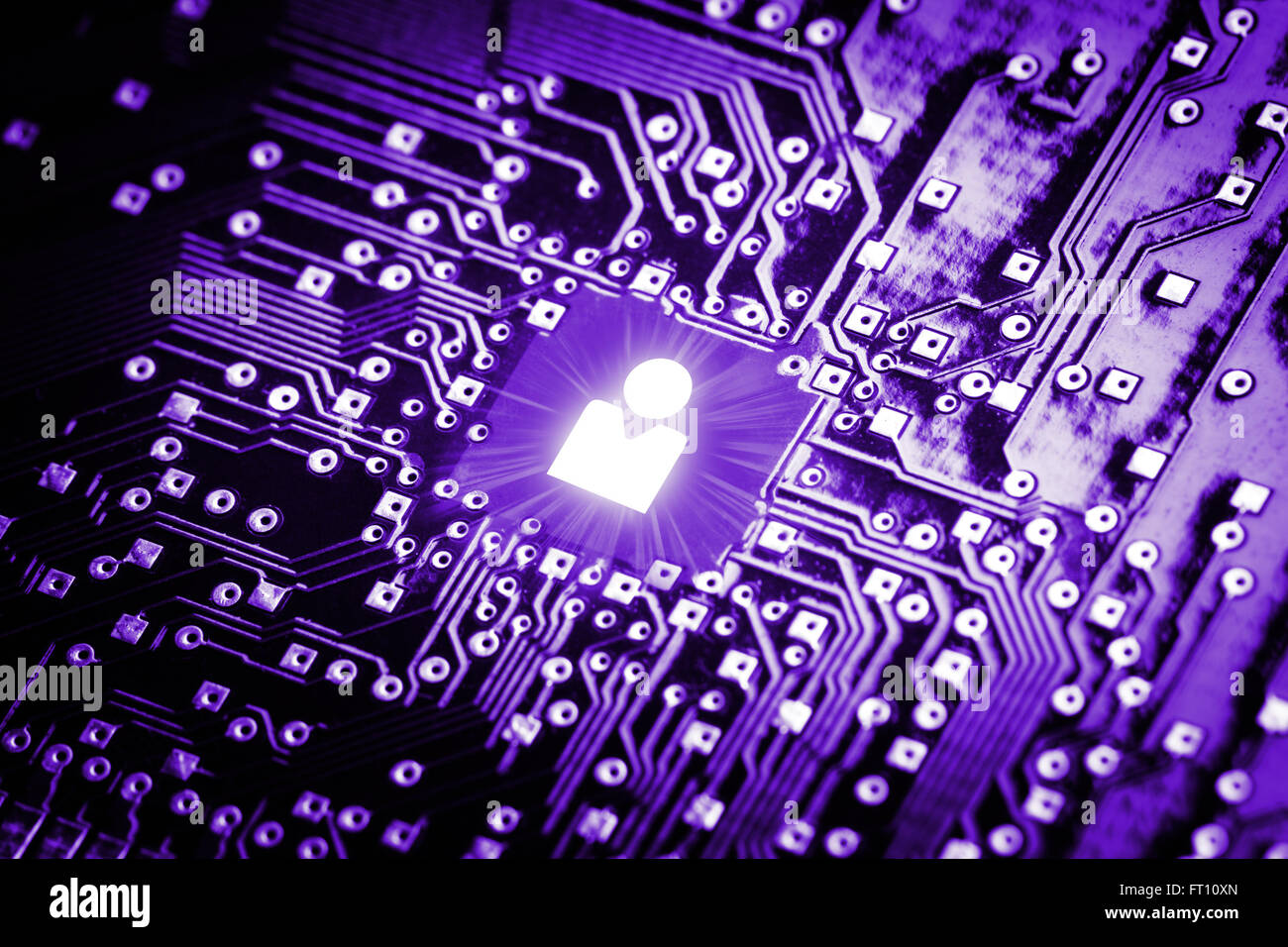 Computer chip hi-res stock photography and images - Alamy