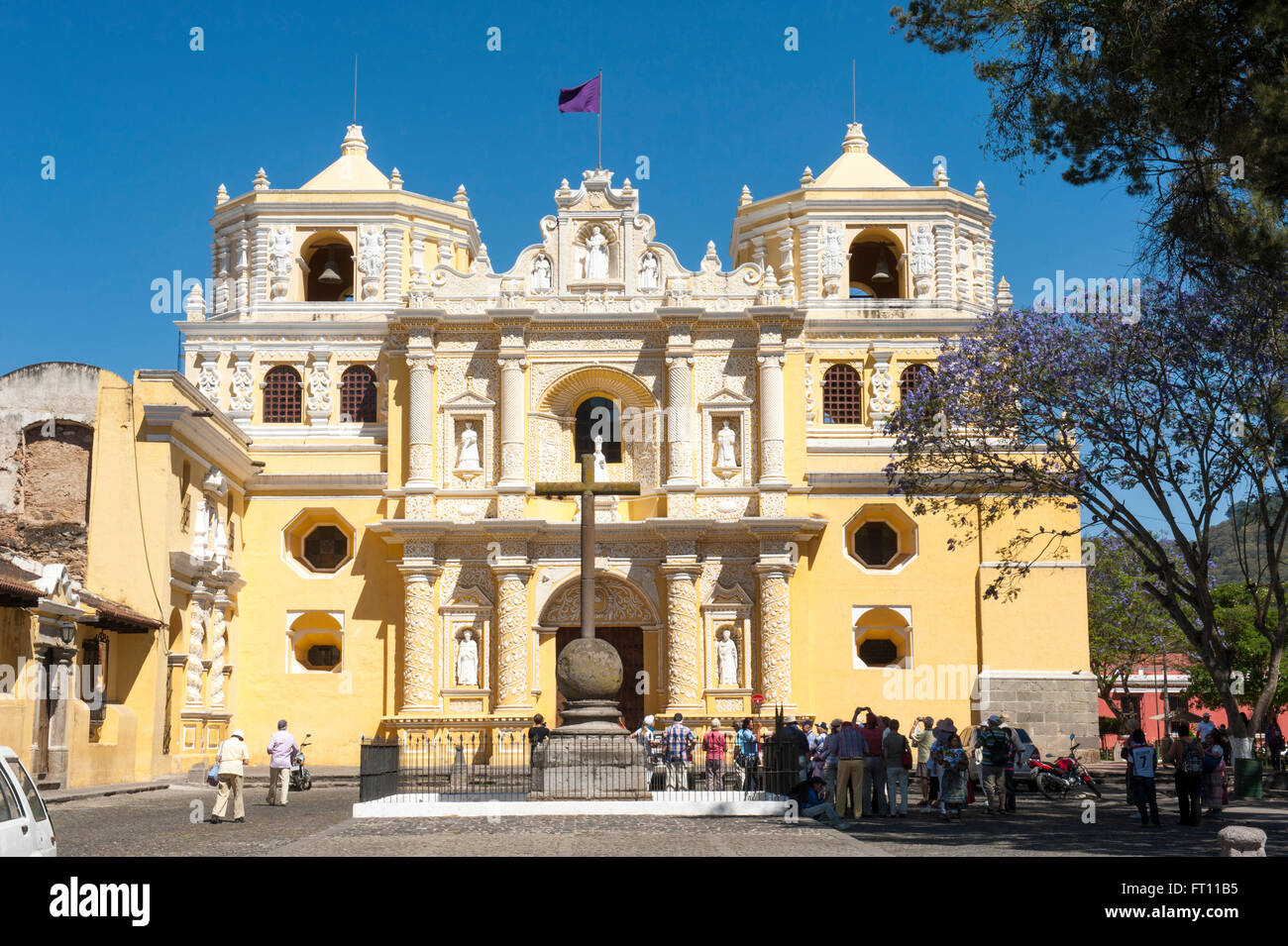 La Merced Church, Antigua, Sacatepequez, Guatemala Stock Photo - Alamy