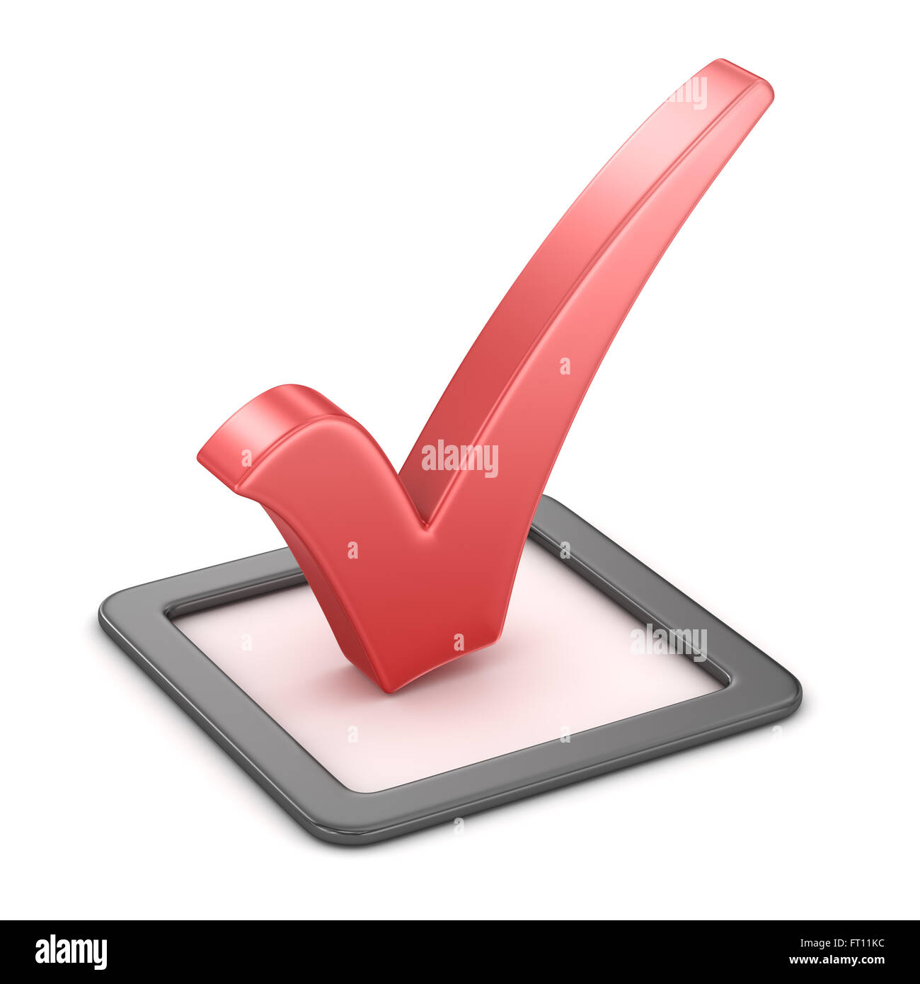 Check mark Cut Out Stock Images & Pictures - Alamy