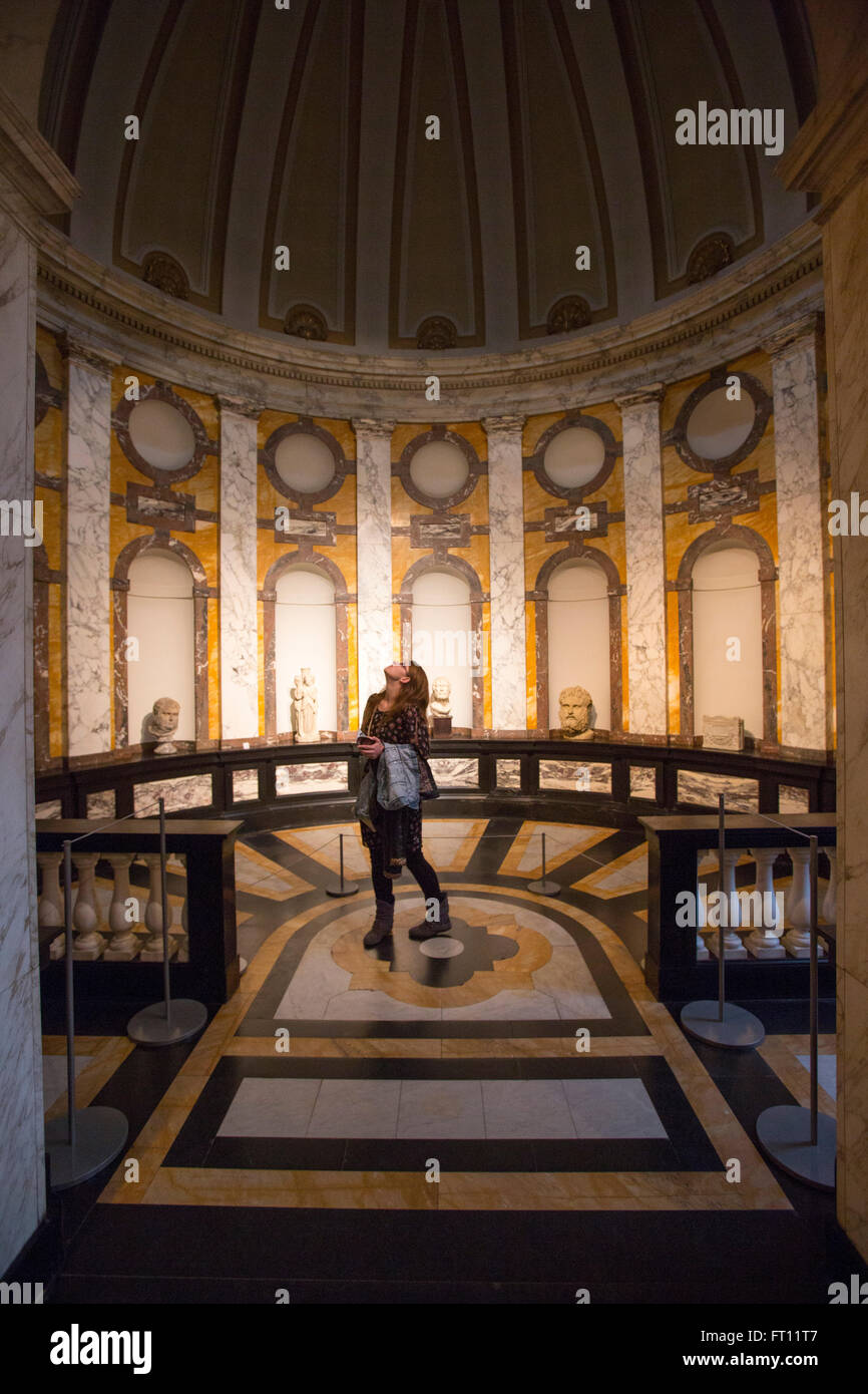 Interior of the Rubenshuis Museum, Rubens House, former home and studio ...