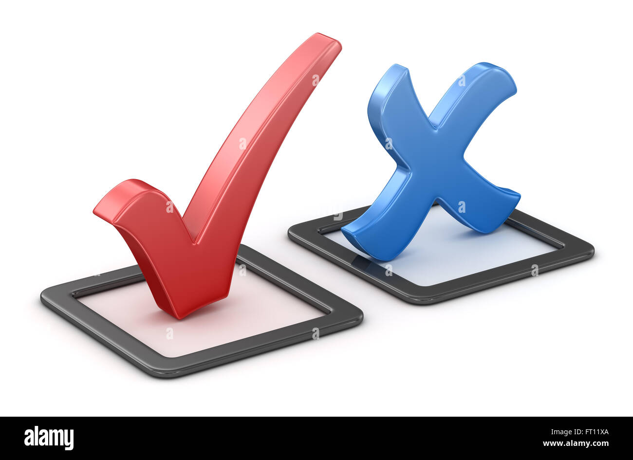 Accept and Decline Stock Photo - Alamy