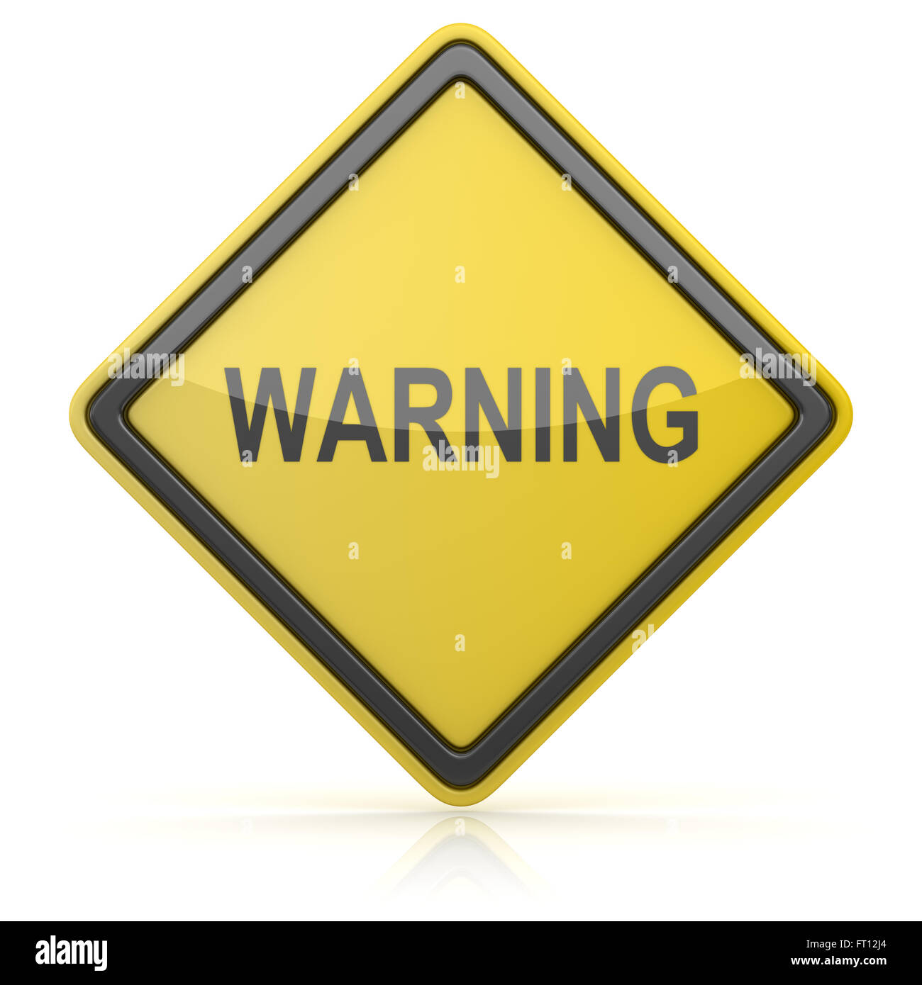 Road Sign - Warning Stock Photo - Alamy