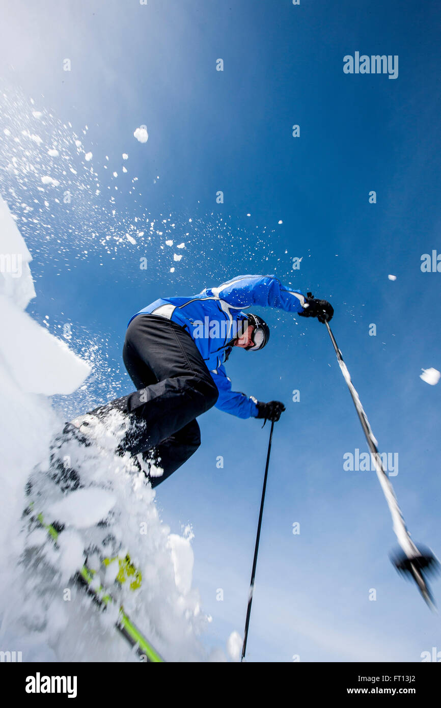 Ski jump side view hi-res stock photography and images - Alamy