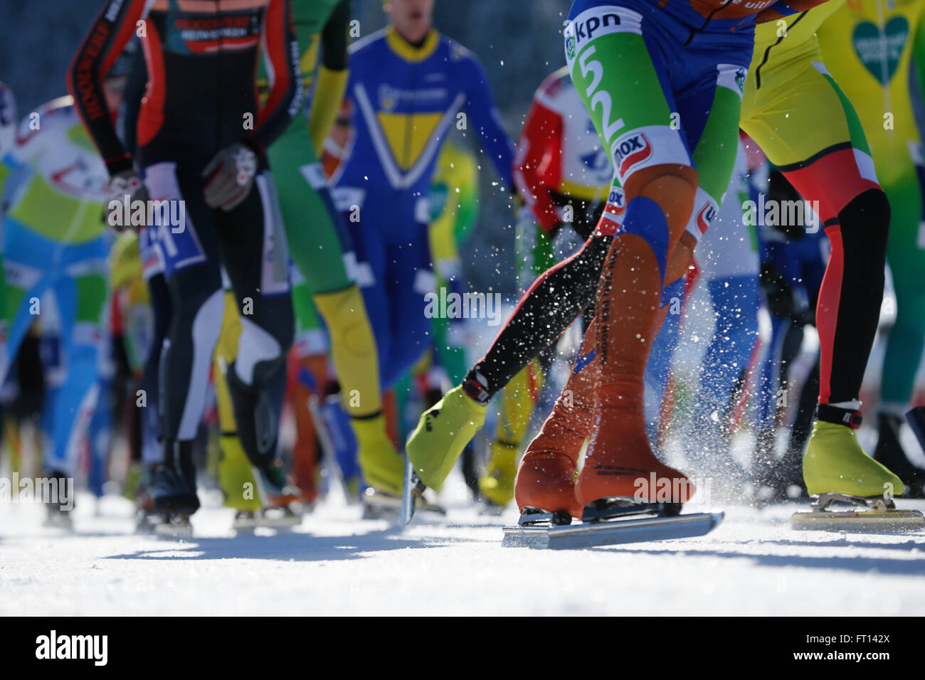 Ice skaters competition hi-res stock photography and images - Alamy
