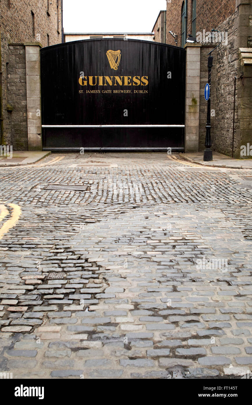 The Guinness brewery st jamess gate dublin Ireland Stock Photo - Alamy