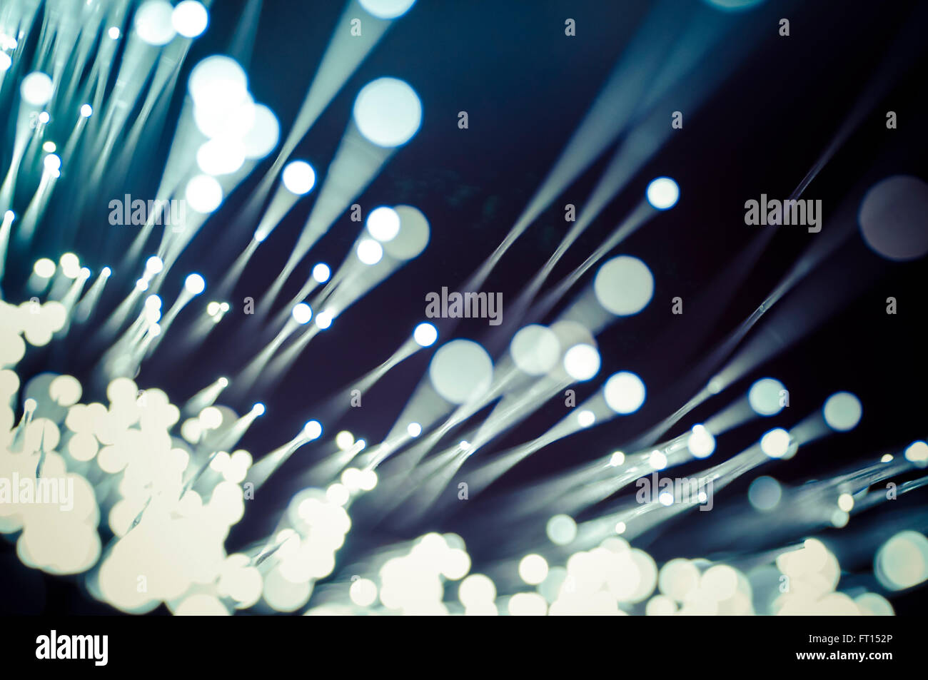 Tech, Fiber optic cables, fibre connection, telecomunications concept ...