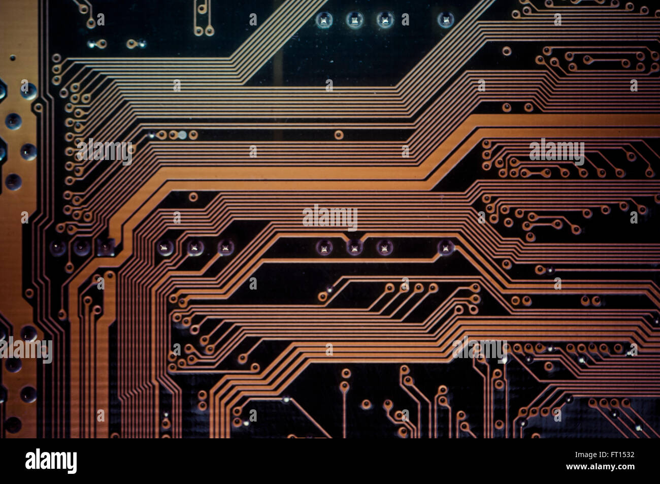Microcircuit, Motherboard, computer and electronics modern background ...