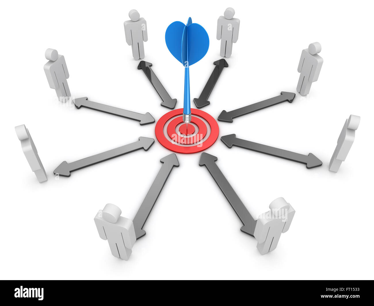 Target and People Stock Photo - Alamy