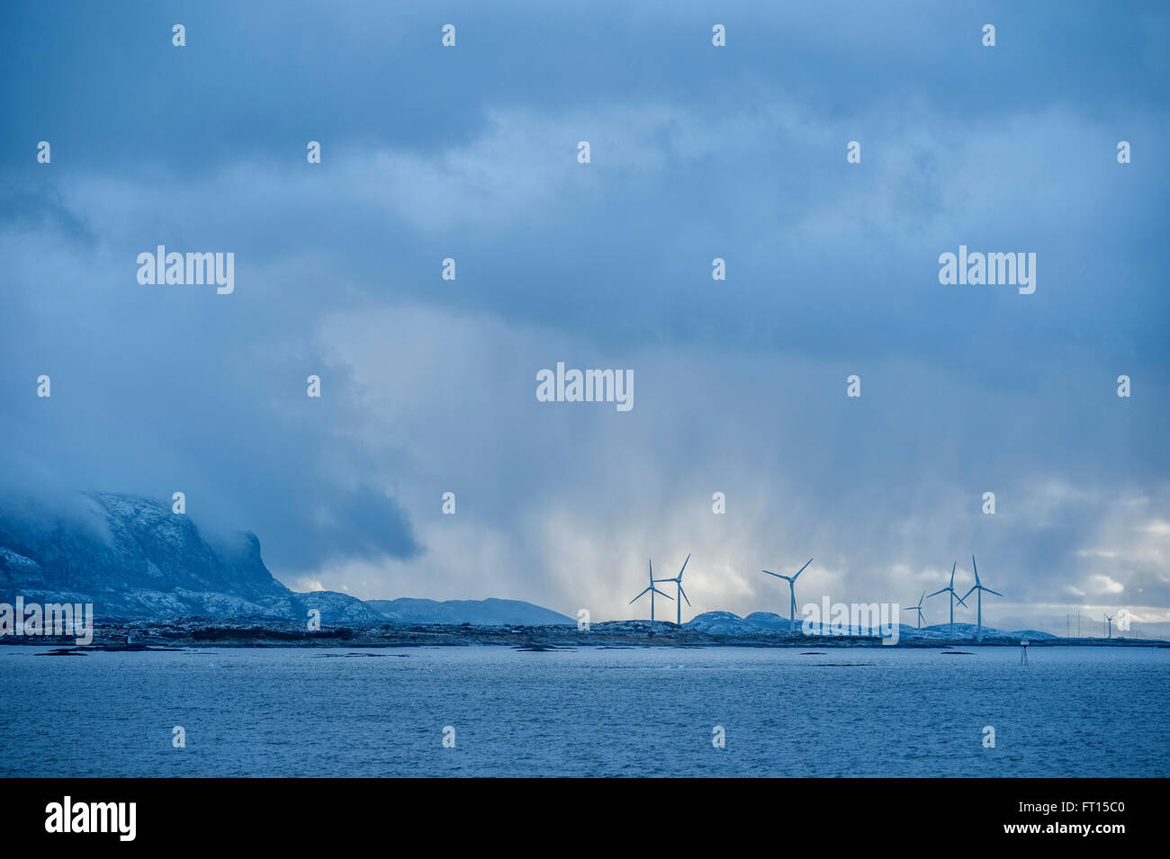 Onshore wind farm. Norway. Europe Stock Photo - Alamy