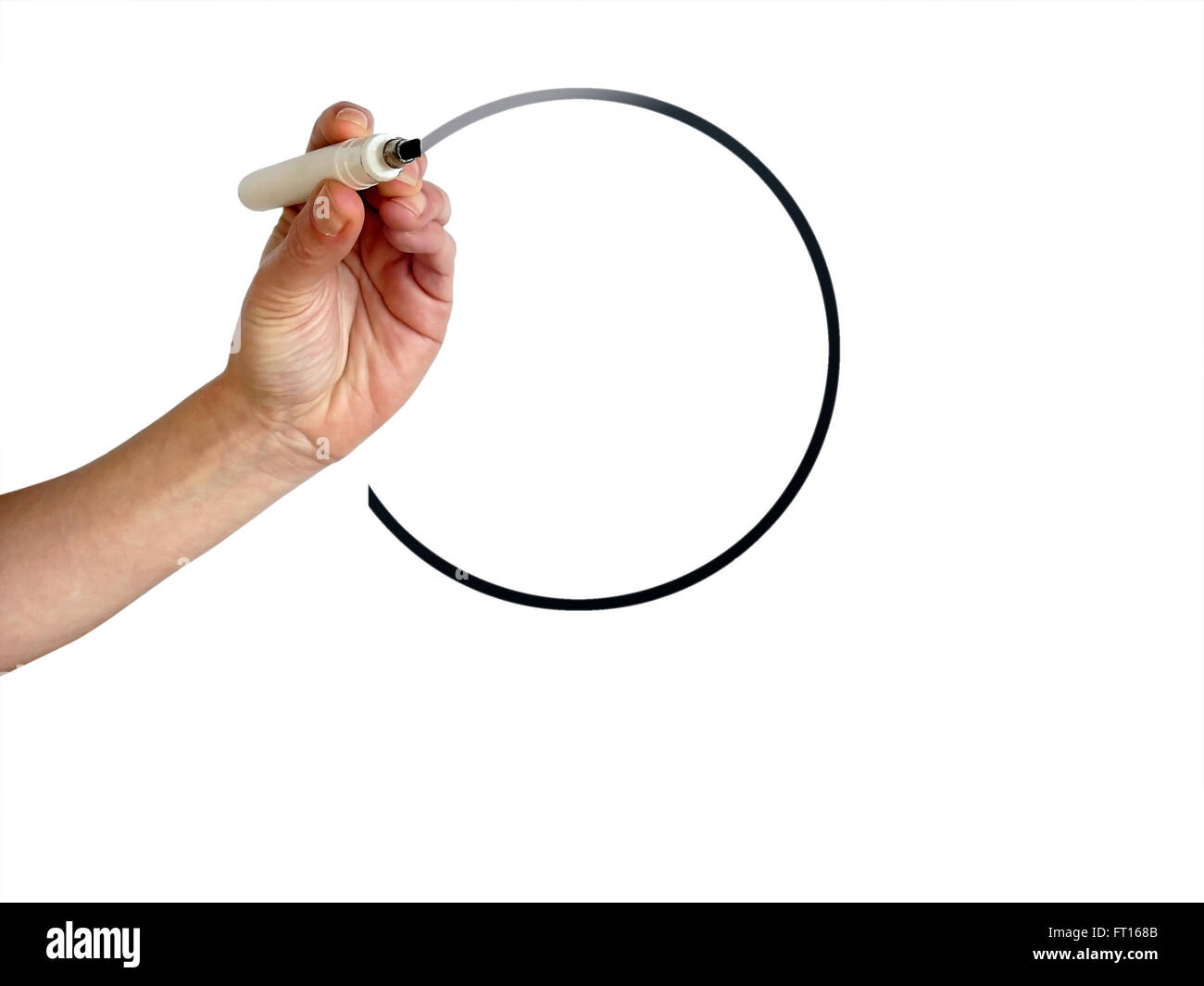 Drawing circle hi-res stock photography and images - Alamy