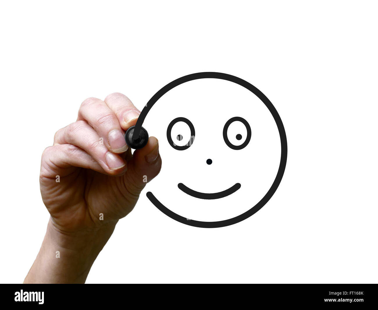 Smiley face draw hi-res stock photography and images - Alamy