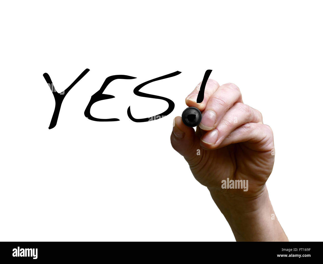 Yes Word High Resolution Stock Photography and Images - Alamy