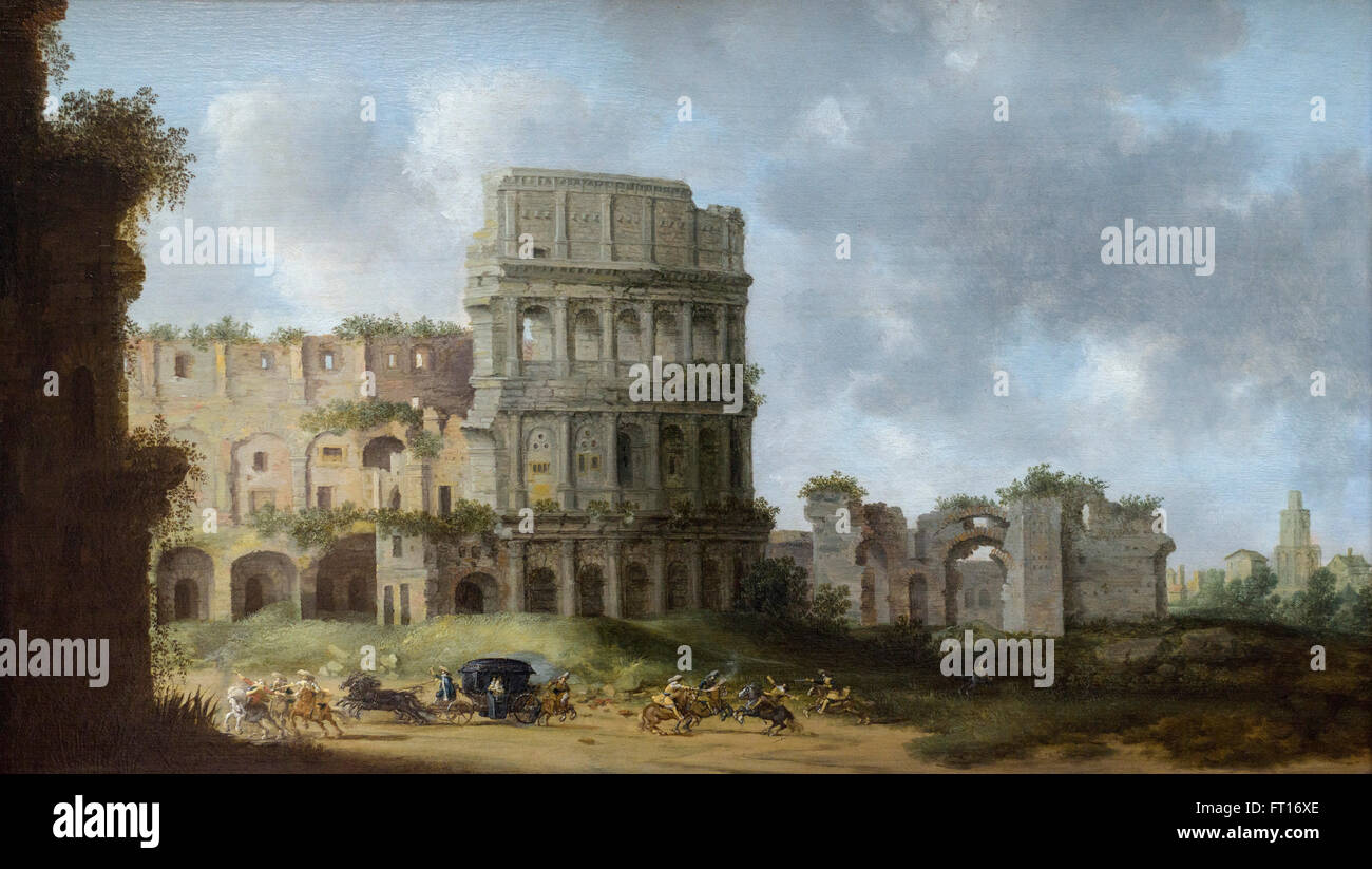 Painting of the colosseum hi-res stock photography and images - Alamy
