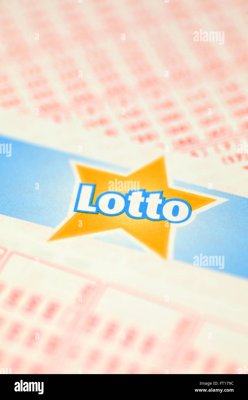 Lottery sheet hi-res stock photography and images - Alamy
