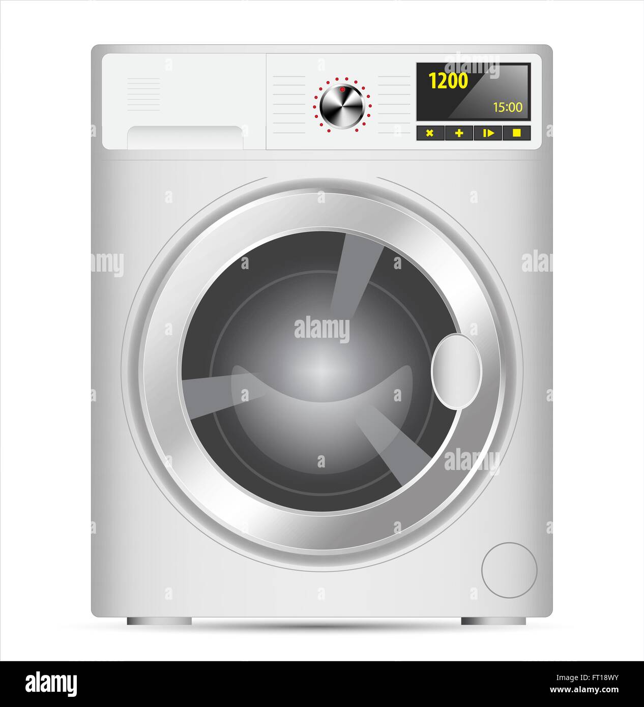 Washingmachine vector vectors hi-res stock photography and images - Alamy