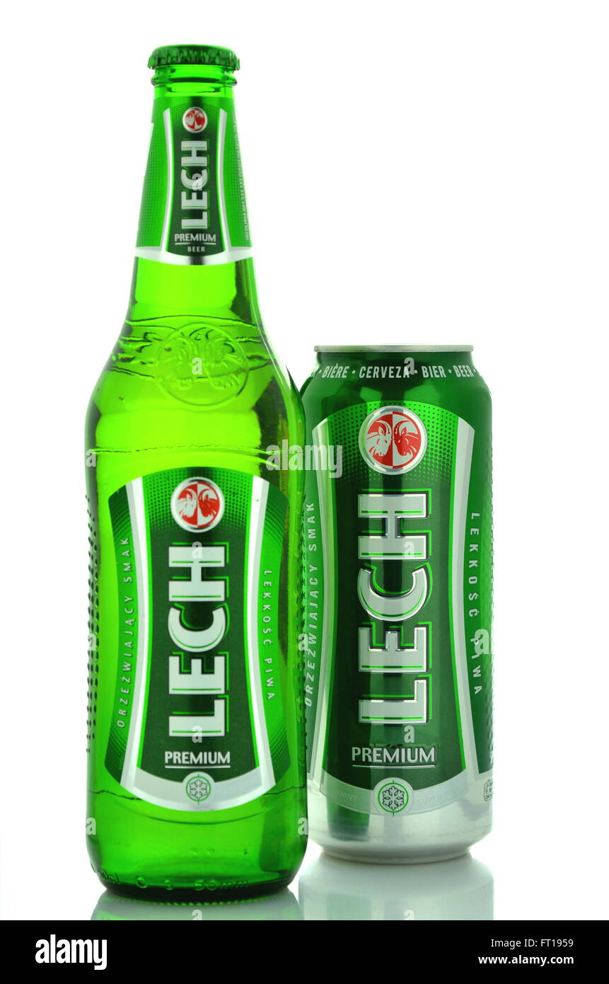 Lech beer hi-res stock photography and images - Alamy
