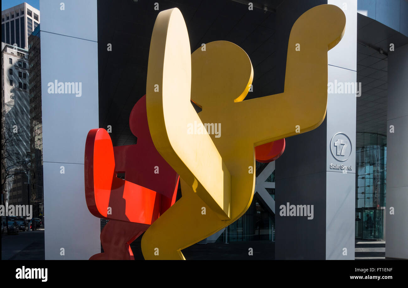 Sculpture keith haring no 17 hi-res stock photography and images - Alamy