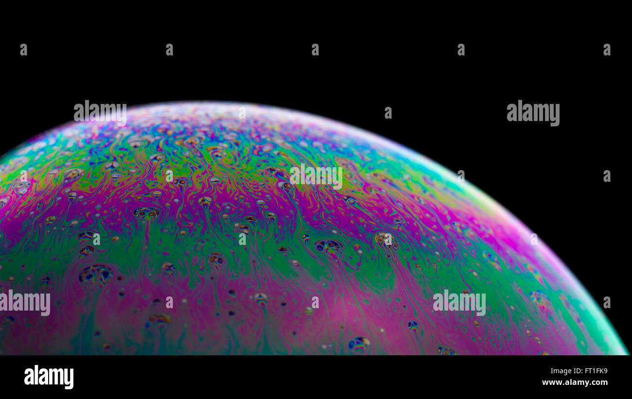 Rainbow soap bubble hi-res stock photography and images - Alamy