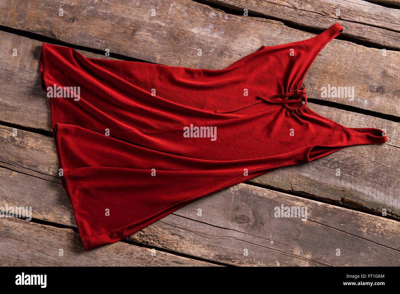 Short red keyhole dress Stock Photo - Alamy