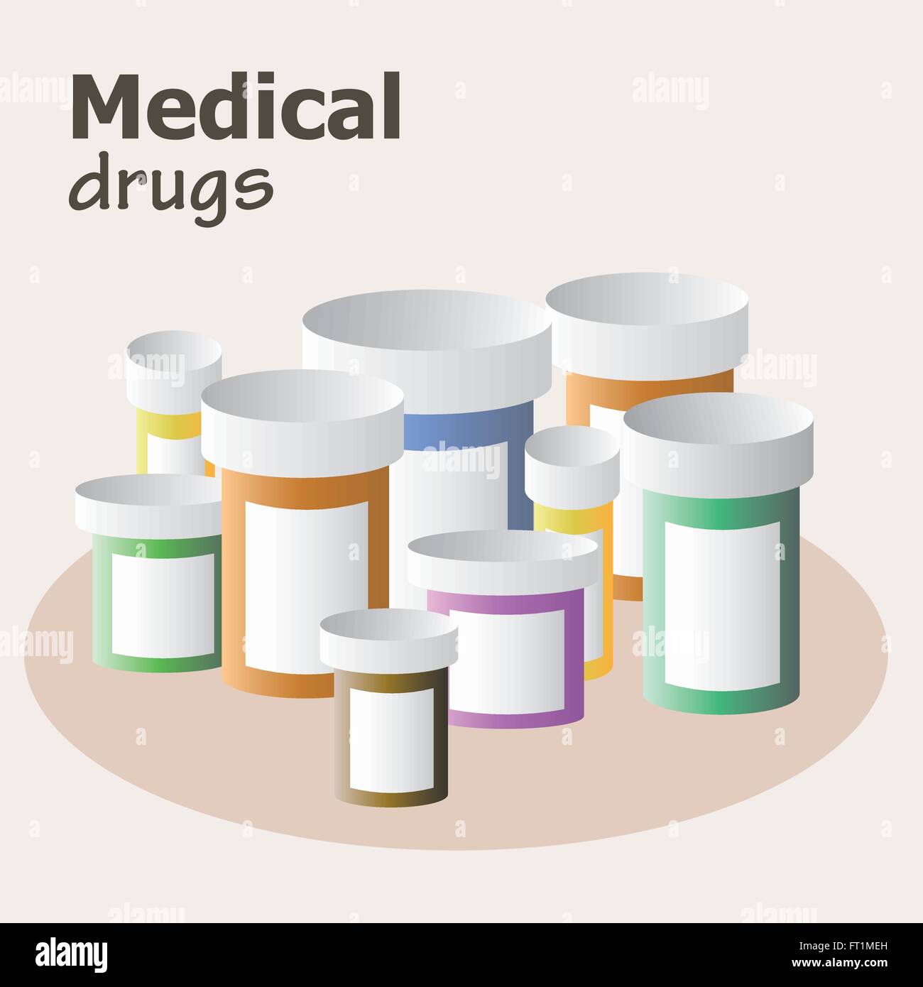 Container for pills and drugs Stock Vector Image & Art - Alamy