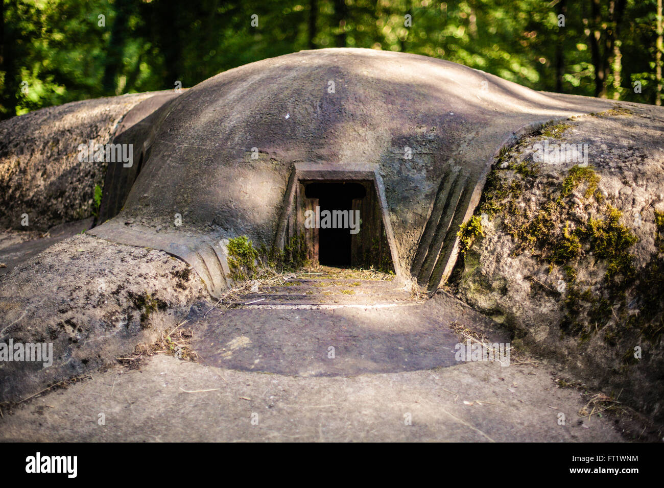 Bunker from World War 1 in Verdun, France Stock Photo - Alamy