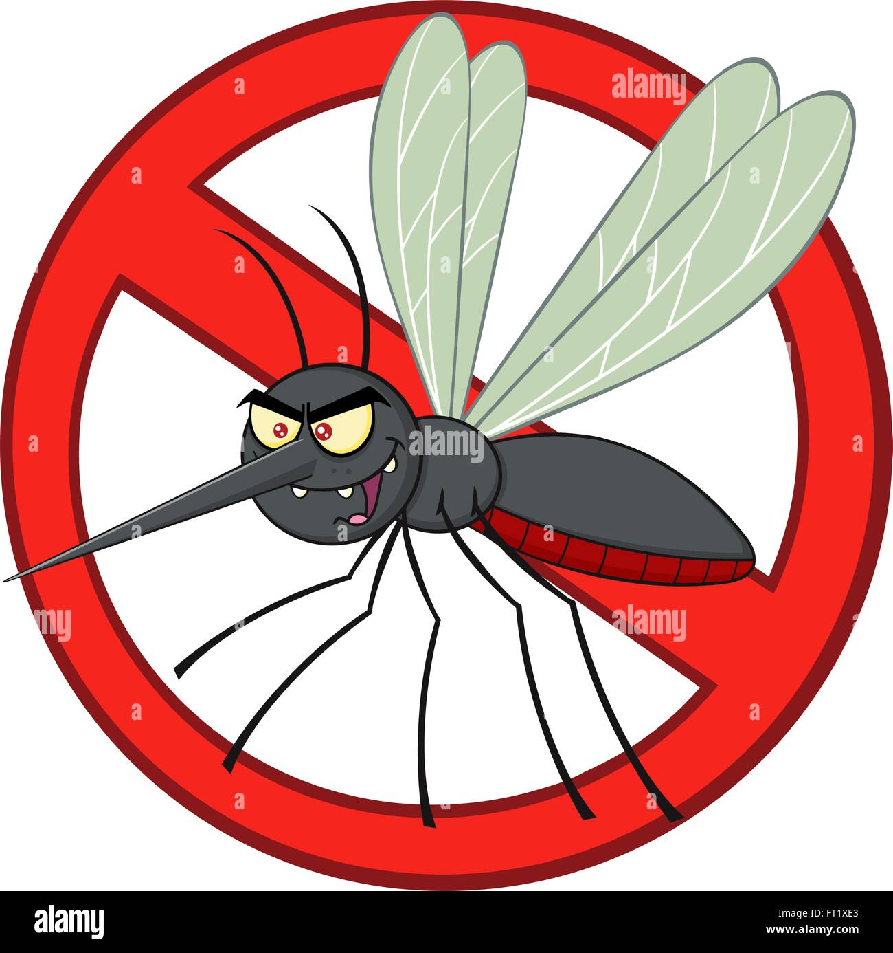 Cartoon Mosquito High Resolution Stock Photography and Images - Alamy