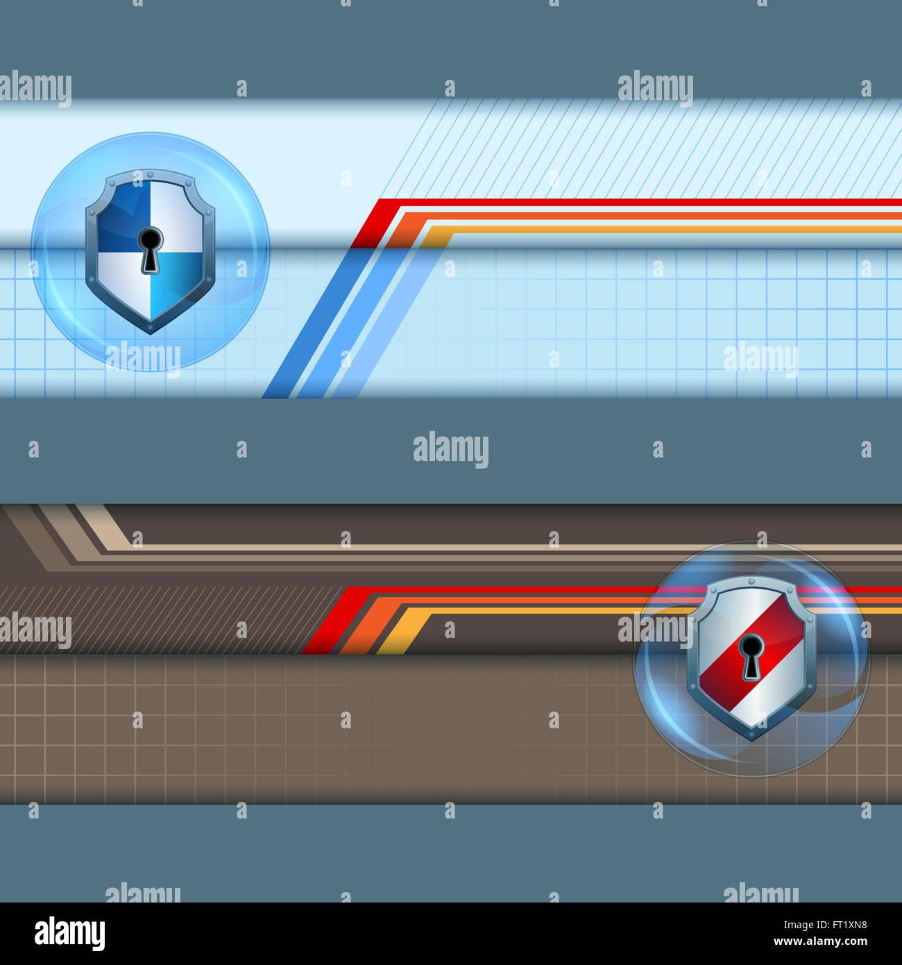 Translucent shield Stock Vector Images - Alamy