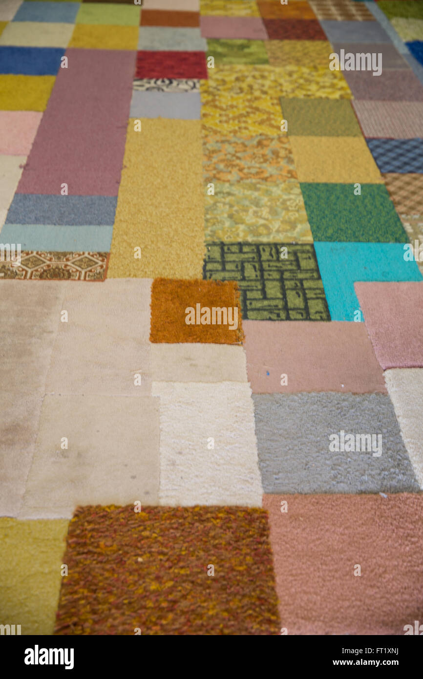 patch work carpeting Stock Photo - Alamy