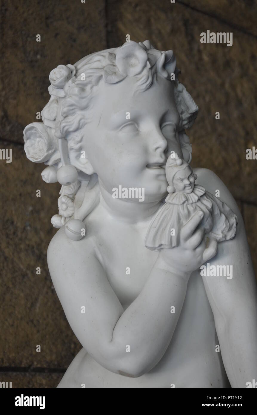 Statue in a Cuban Museum Stock Photo - Alamy