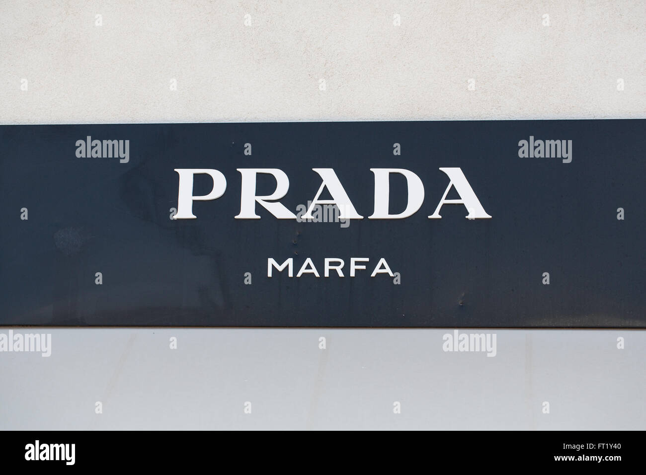 Prada marfa hi-res stock photography and images - Alamy