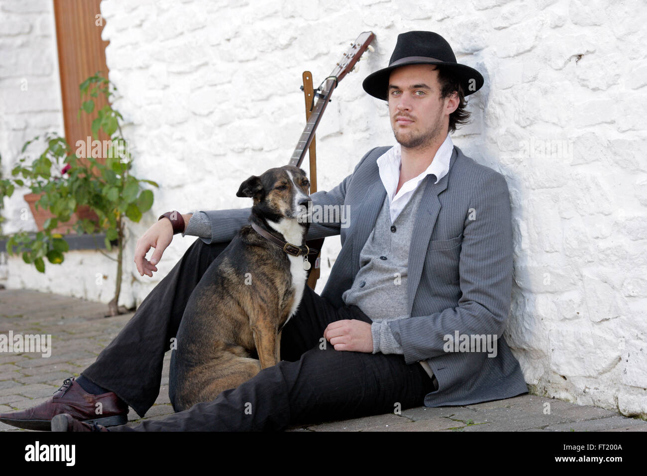 Pete Lawrie, lead singer of Until the Ribbon Breaks UTRB Stock Photo ...