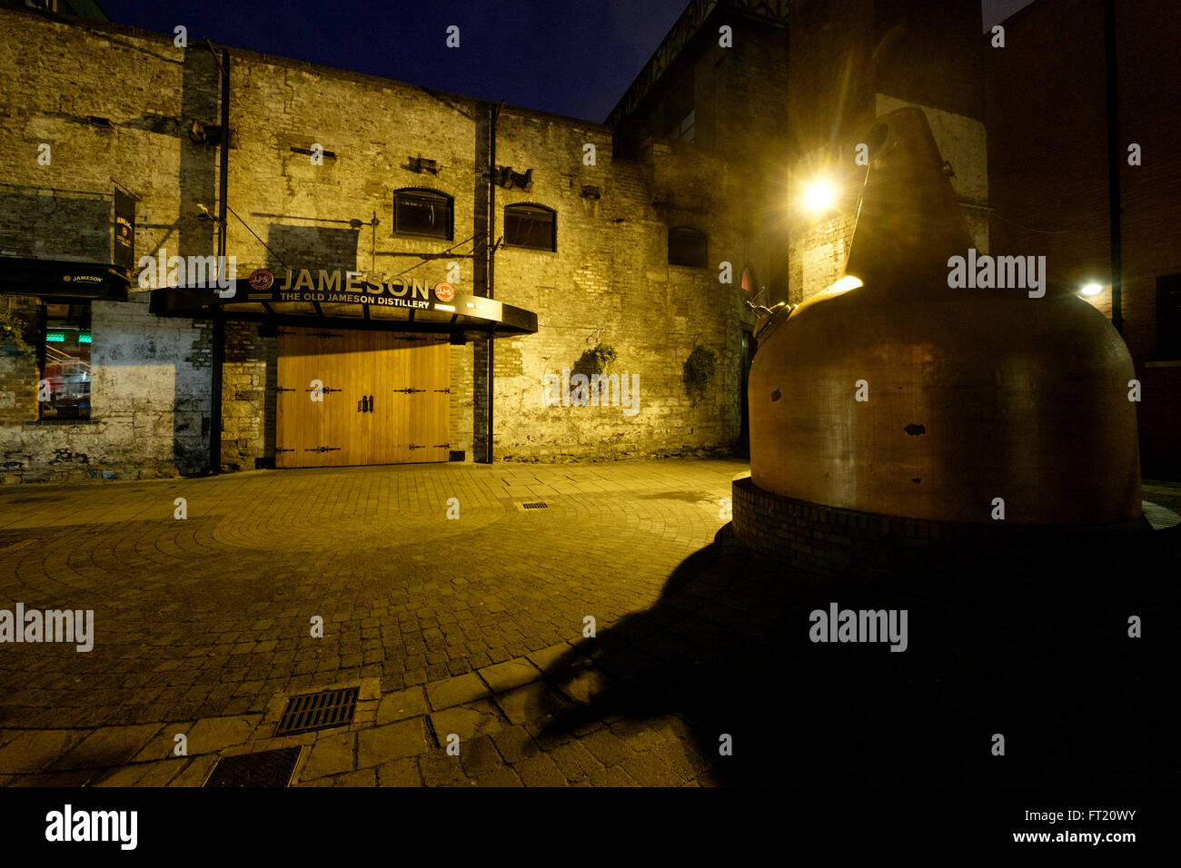 The Old Jameson Whiskey Distillery in Dublin, Republic of Ireland ...