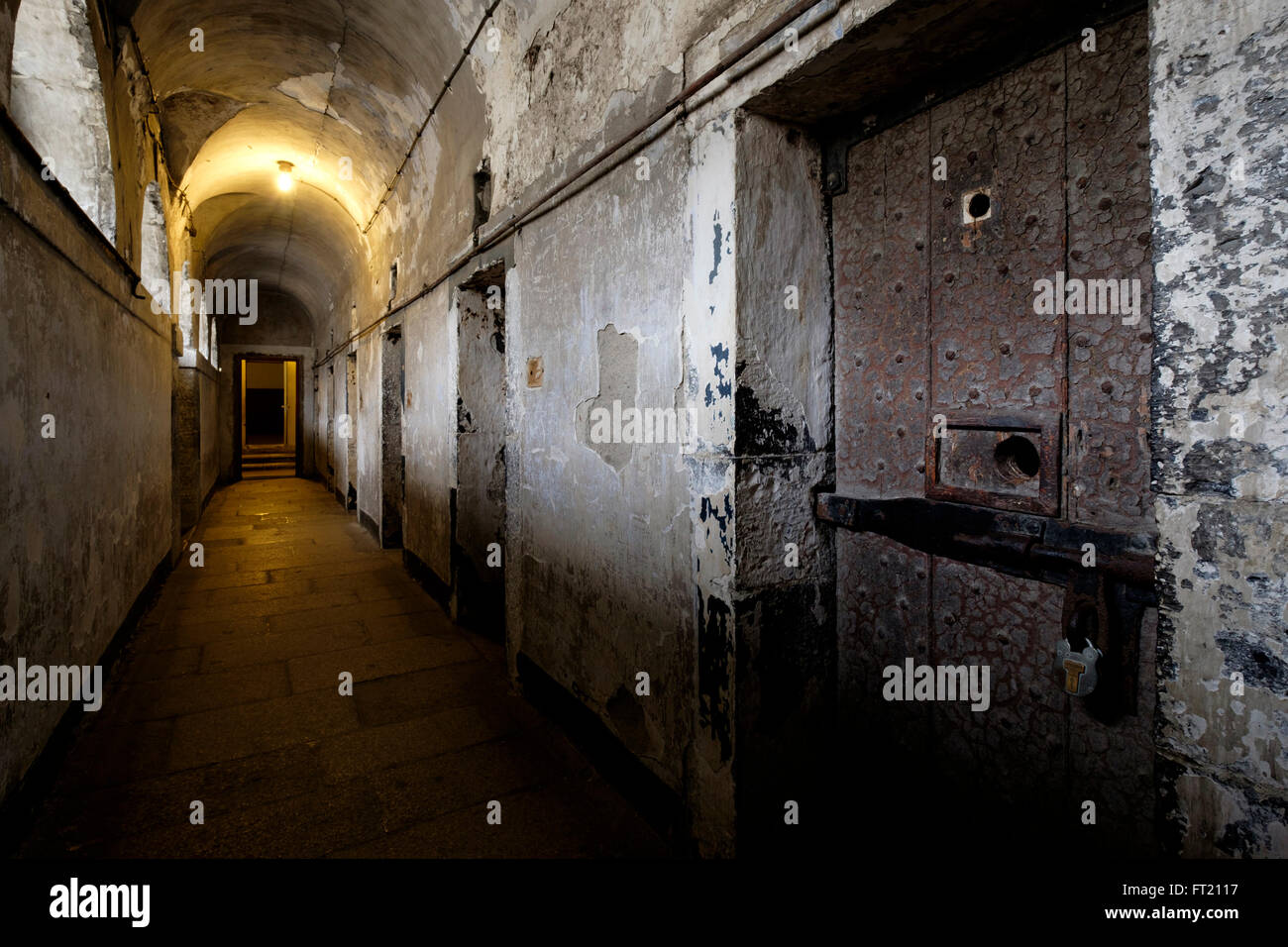 Prison corridor indoor hi-res stock photography and images - Alamy