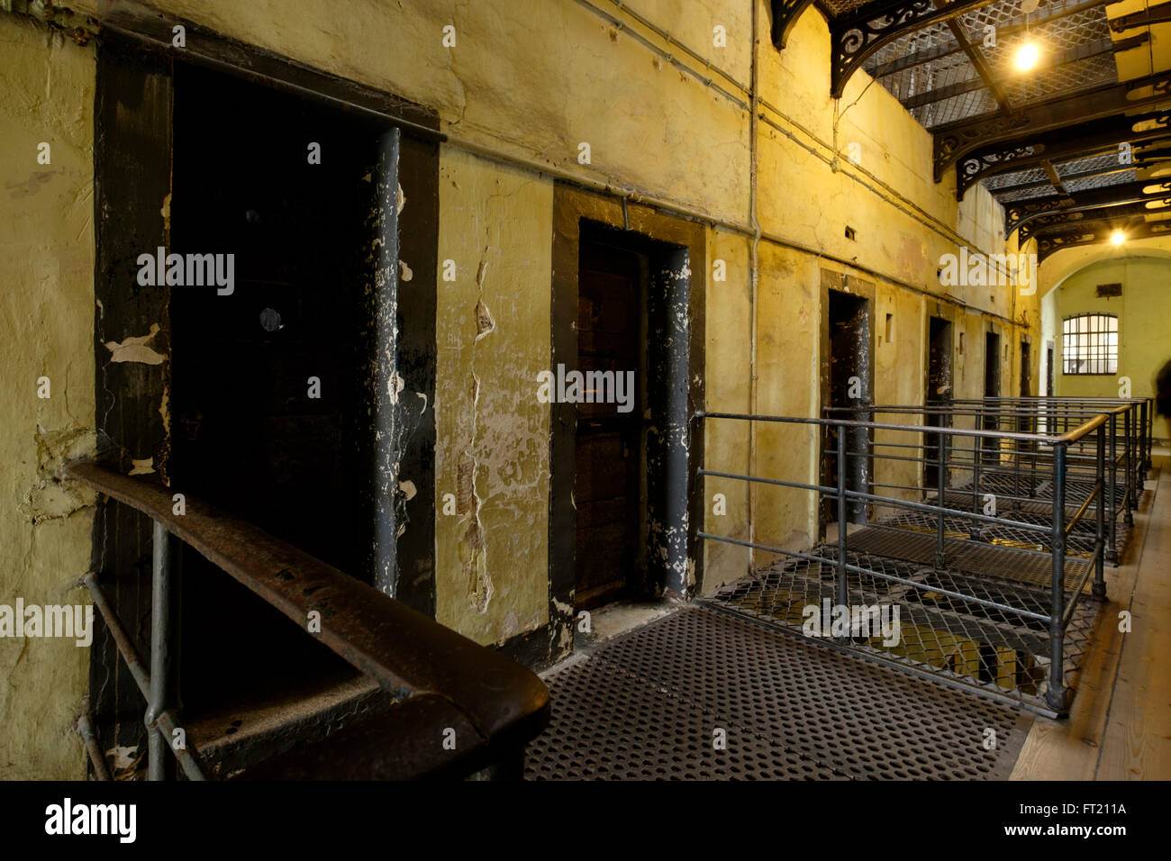 Prison corridor indoor hi-res stock photography and images - Alamy