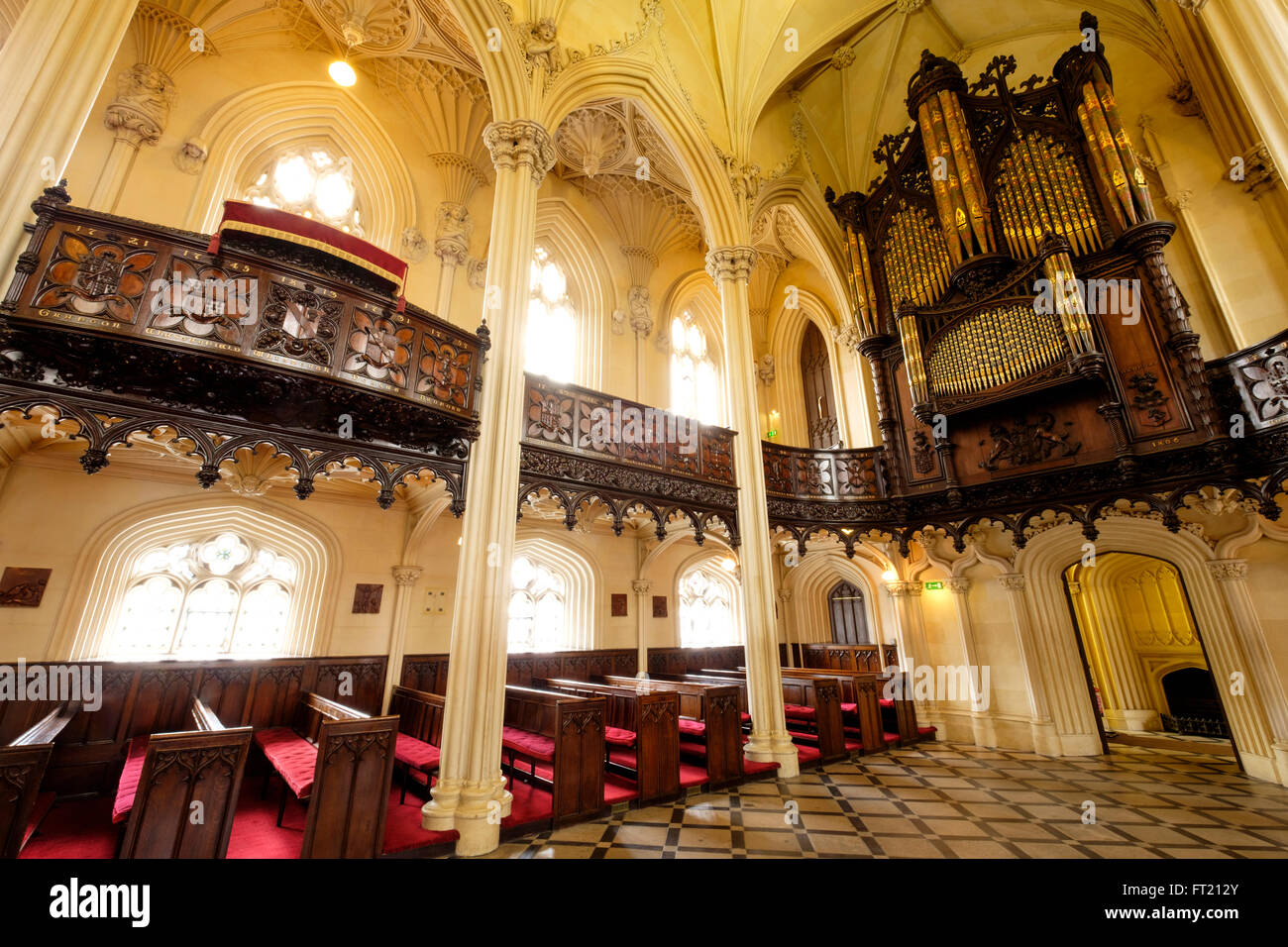 The Chapel Royal in Dublin Castle, Dublin, Republic of Ireland, Europe ...