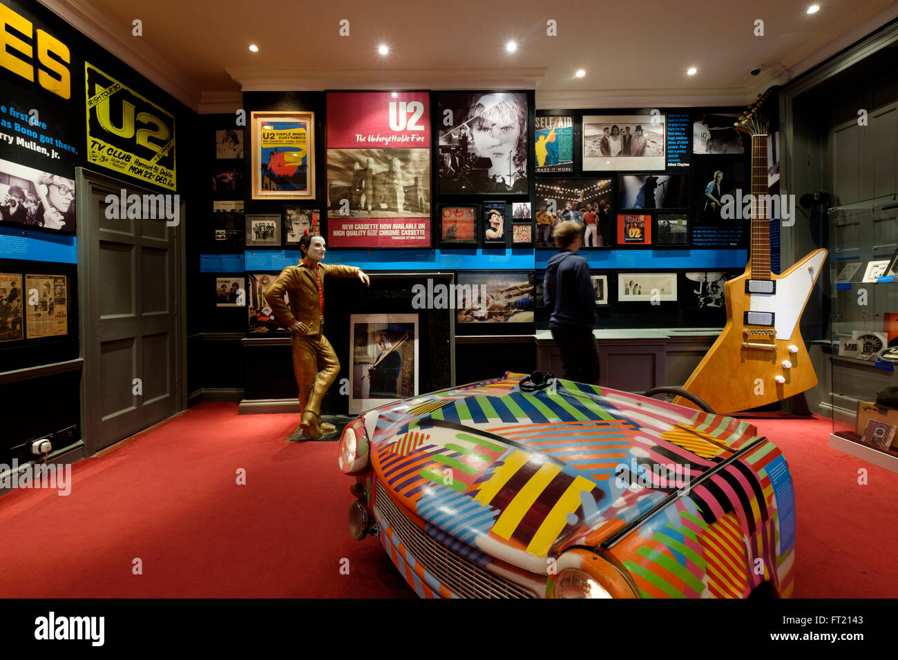 U2: Made in Dublin exhibition at The Little Museum of Dublin, Republic ...