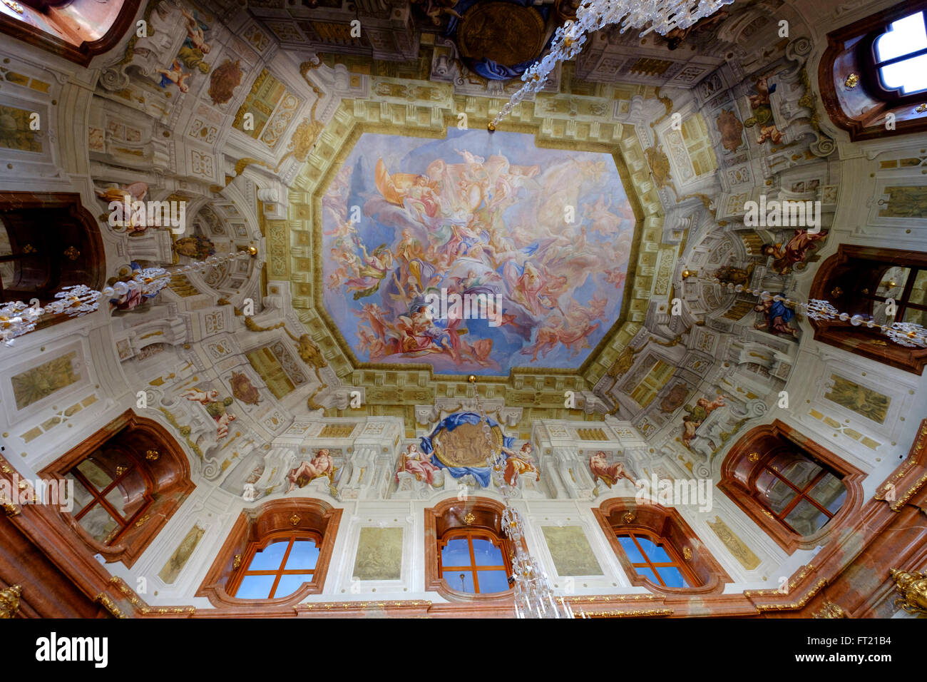 Belvedere palace interior hi-res stock photography and images - Alamy