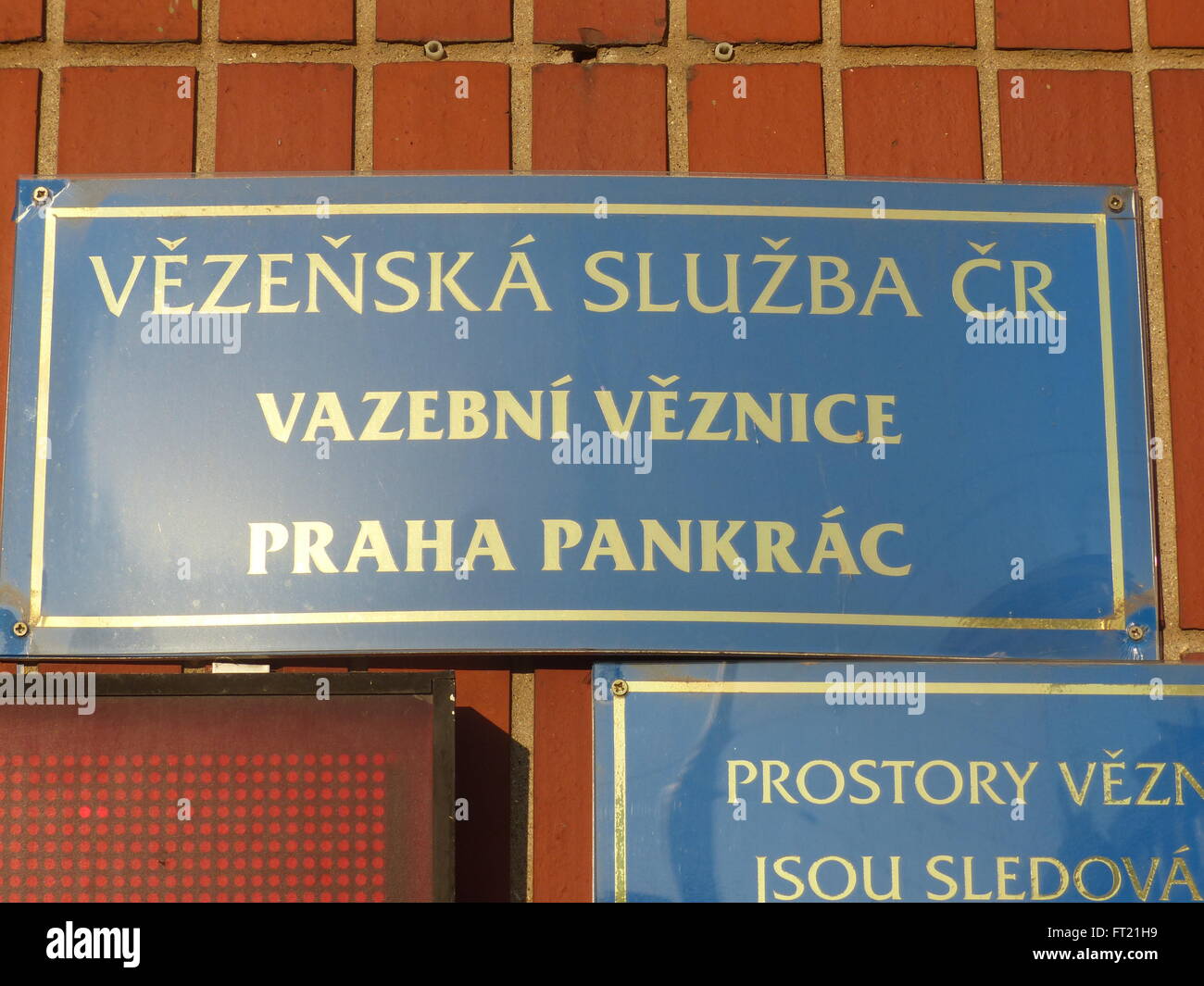 Pankrac prison prague hi-res stock photography and images - Alamy