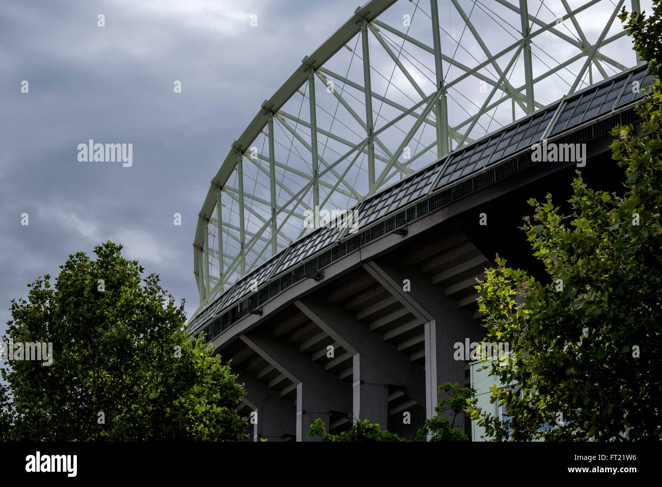 Ernst Happel football stadium in Vienna, Austria, Europe Stock Photo ...