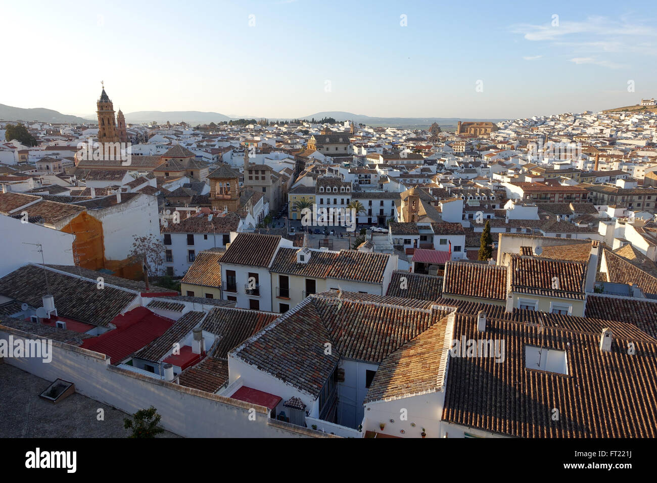 The town of Antequera in Andalucia, southern Spain Stock Photo - Alamy