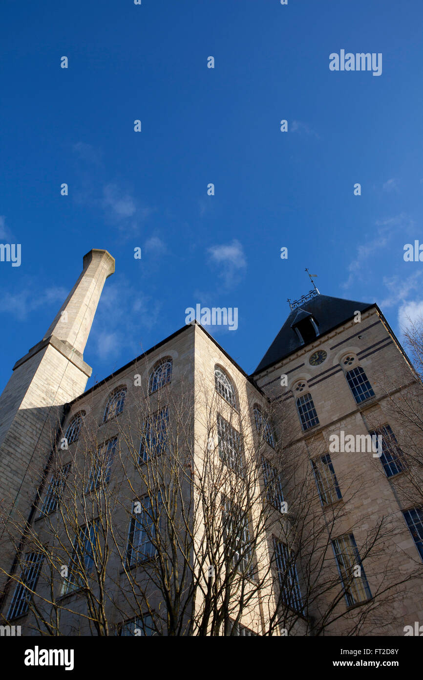 Stroud town in Gloucestershire. The old mill at Ebley - Ebley MIll now ...