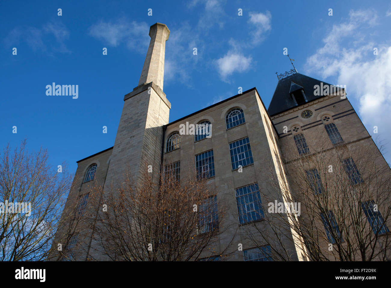 Stroud town in Gloucestershire. The old mill at Ebley - Ebley MIll now ...