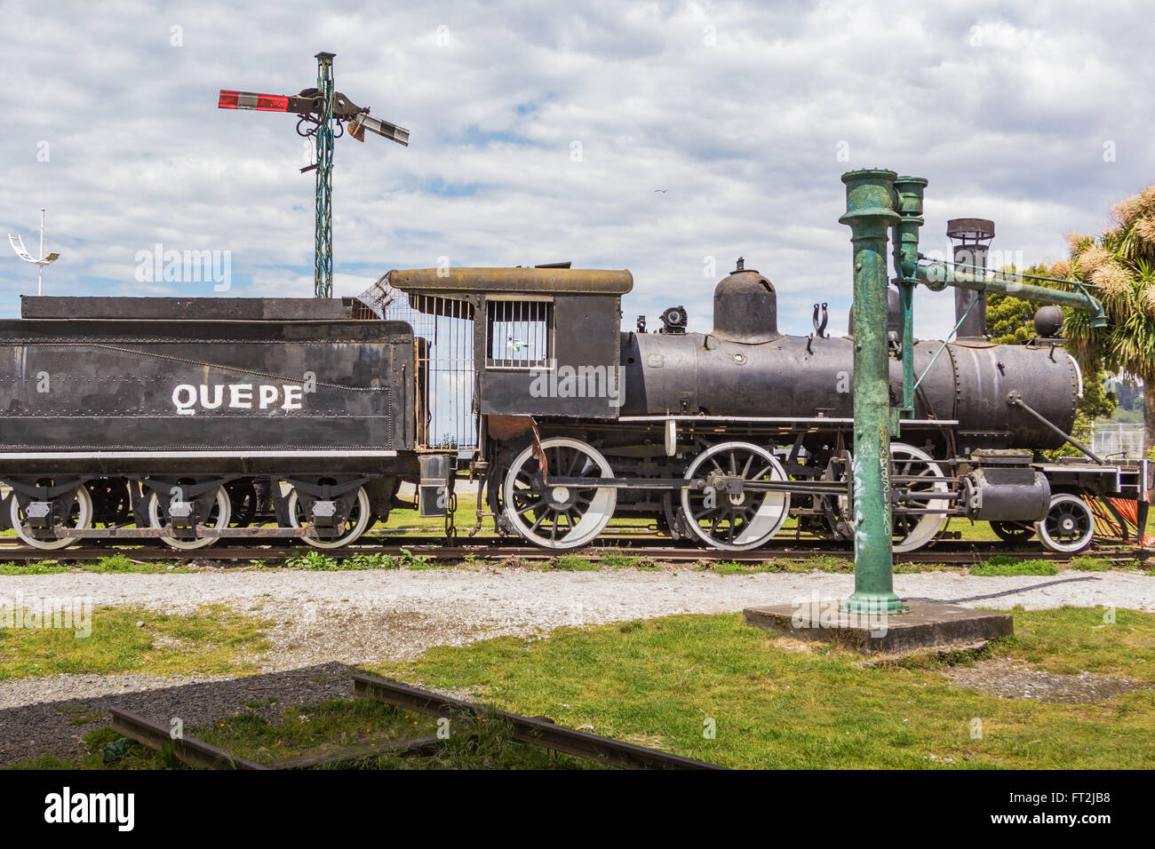 An old black steam locomotive hi-res stock photography and images - Alamy