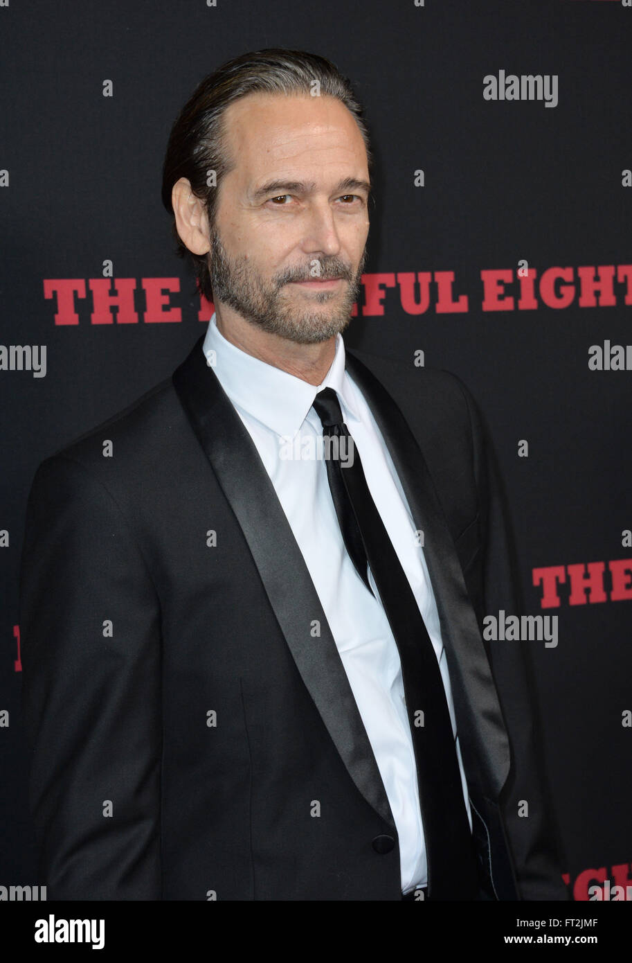 LOS ANGELES, CA - DECEMBER 7, 2015: Actor Craig Stark at the world ...